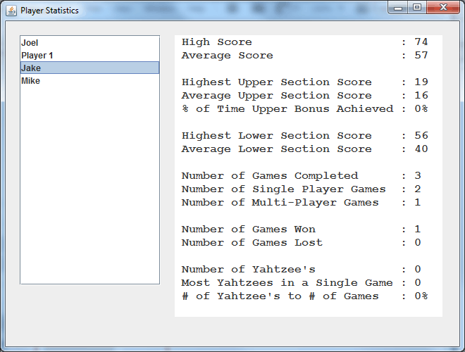 Download Yahtzee Java Program Code - progsarctic